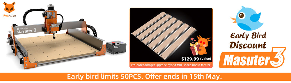 FoxAlien | Industry Leader in CNC & DIY Projects For Any Hobbyist