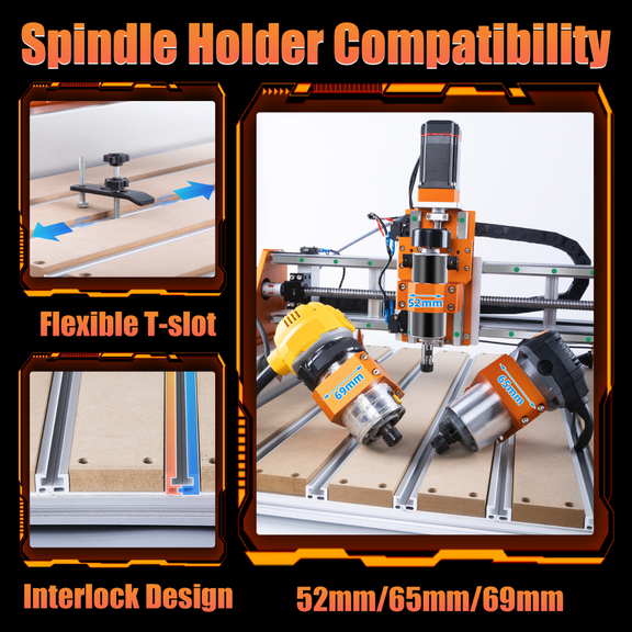 [2025 New] CNC Router Machine Vasto V2 | Closed Loop Stepper Motors