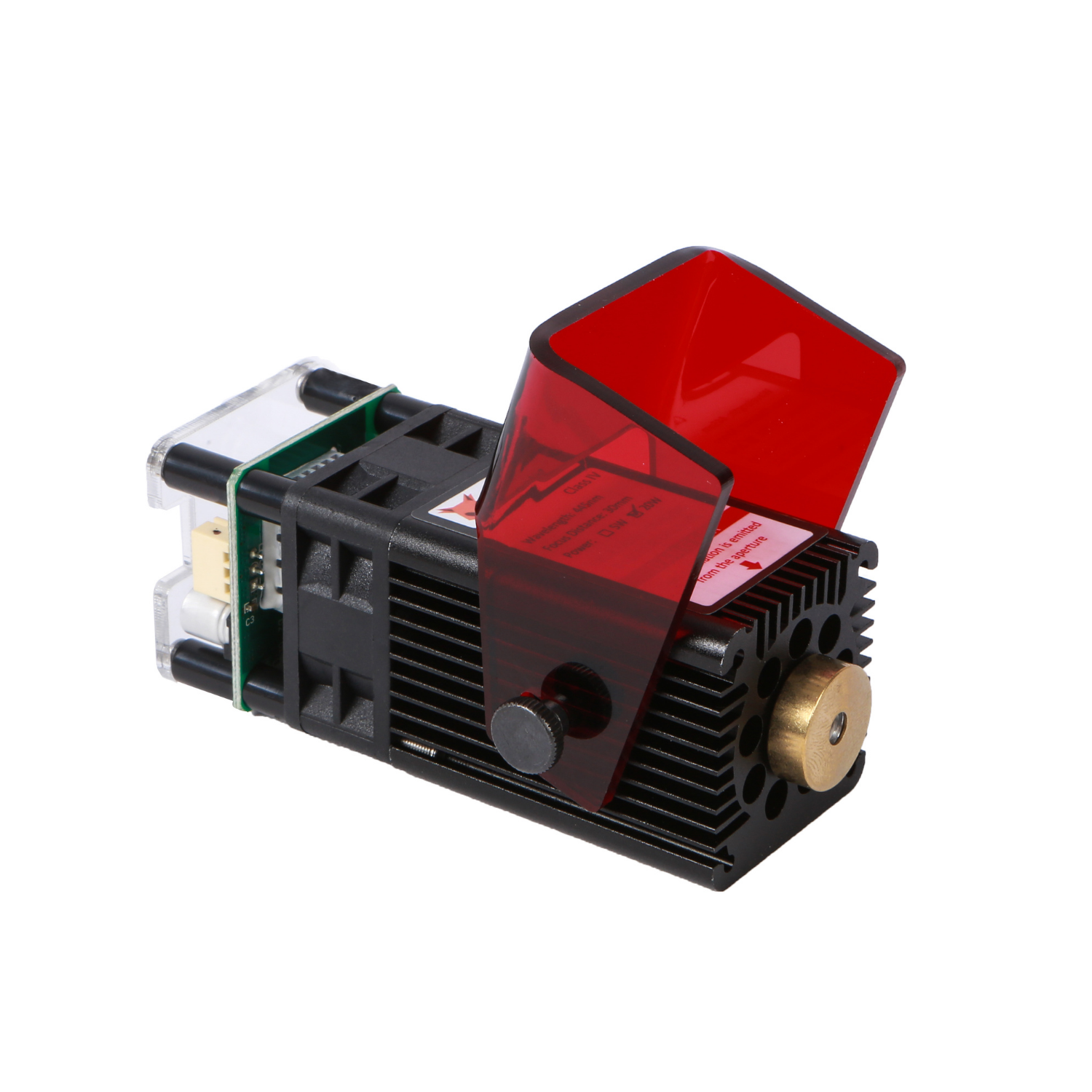 FoxAlien 20W Fixed Focus Blue Laser Module Kit | Optical Output 5W