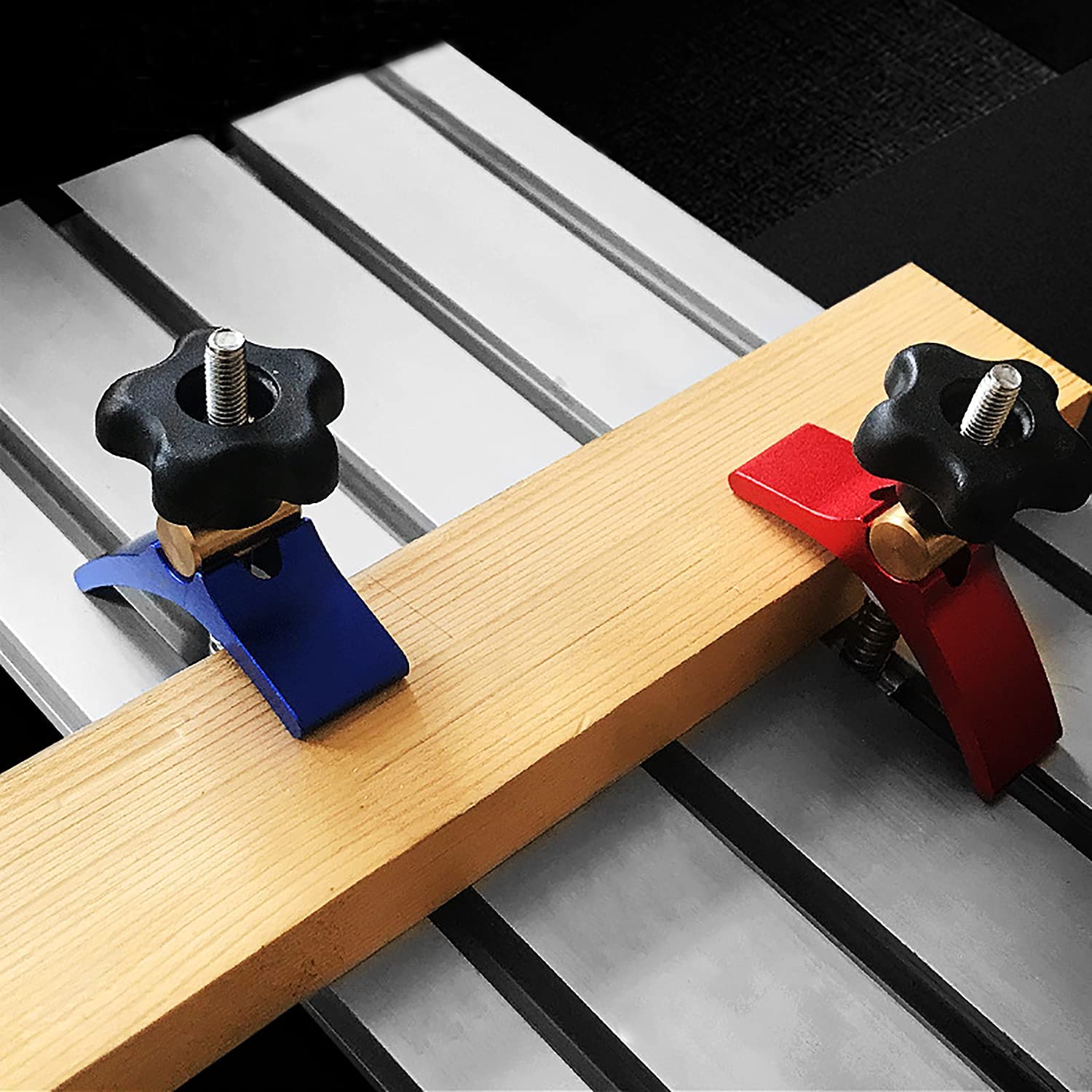 T-track Hold Down Clamps for Hybrid T Slot Table