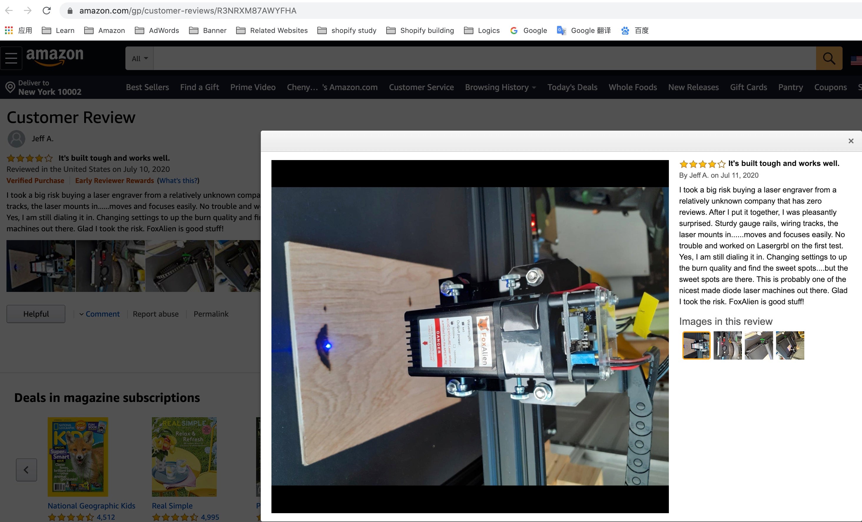 5000mW Laser Engraver | Laser Cutter | 40cm x 40cm Working Area – FoxAlien