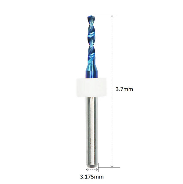 Nano Blue PCB Drill Bits Set, 1.1mm-2.0mm, 30pcs – FoxAlien