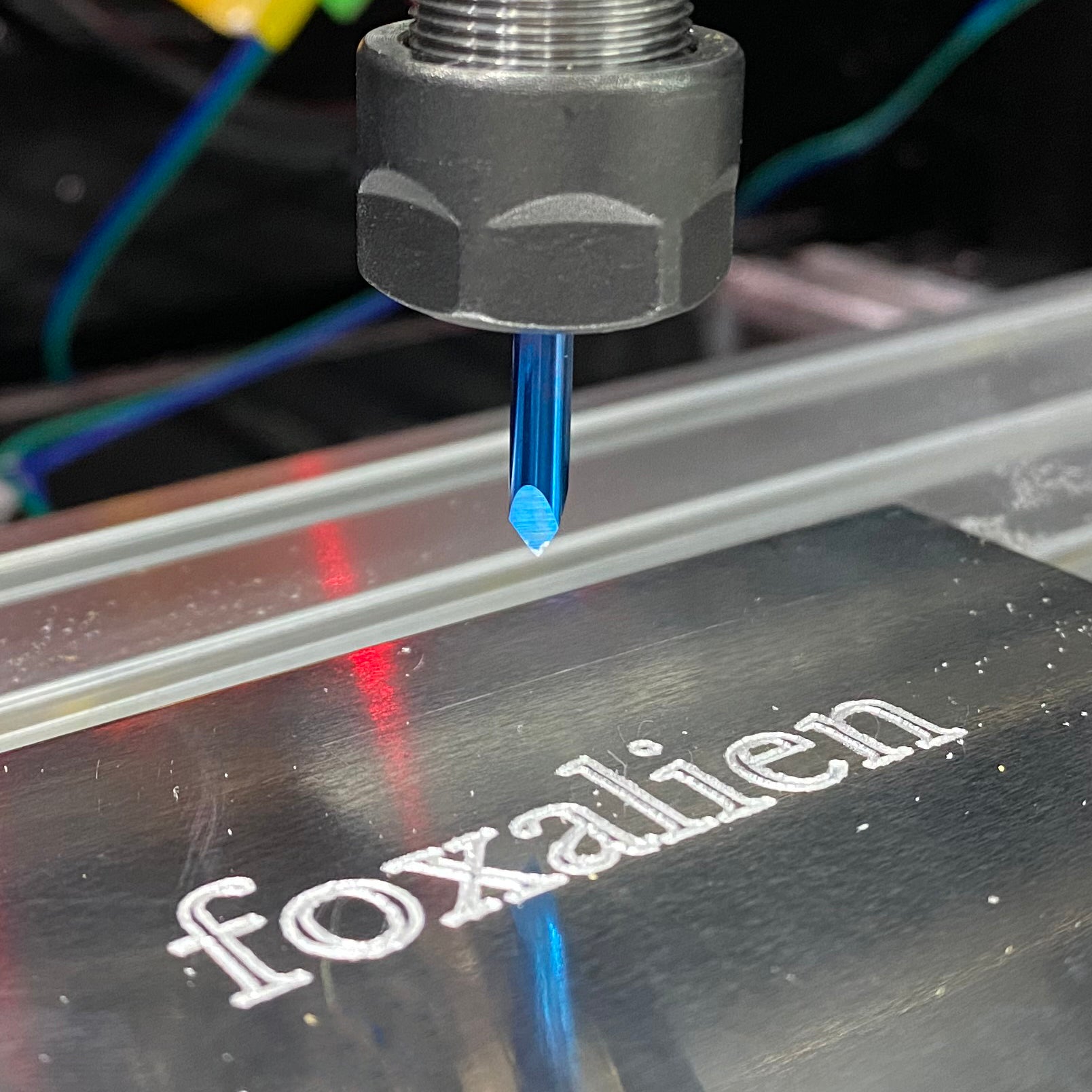 CNC Router Bits Triangular Pyramid, 60 Degree 0.1mm Tip, 10PCS – FoxAlien